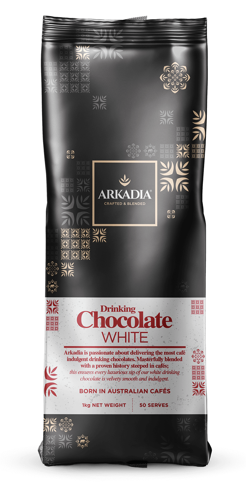 Arkadia White Drinking Chocolate - Inca Coffee Roasters